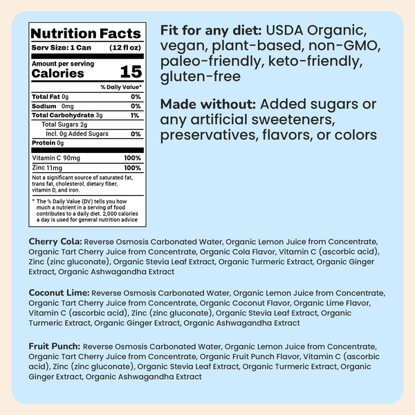 Nooma Wellness Sodas: Variety Pack