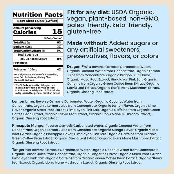 Nooma Energy Drink Variety Pack