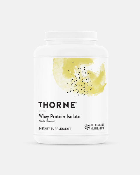 Whey Protein Isolate - Vanilla | Thorne + Again Faster